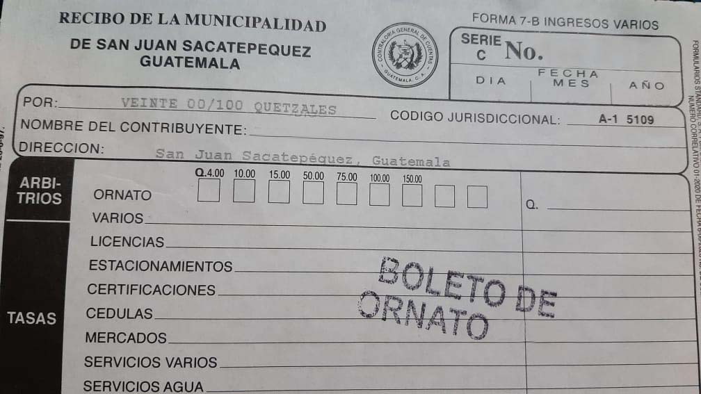 Conozca donde adquirir el boleto de ornato 2022 en San Juan ... Conozca donde adquirir el boleto de ornato 2022 en San Juan ...